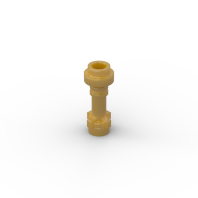 Lego Minifig 150x Lichtschwert Griff lightsaber hilt 64567 pearl gold ...