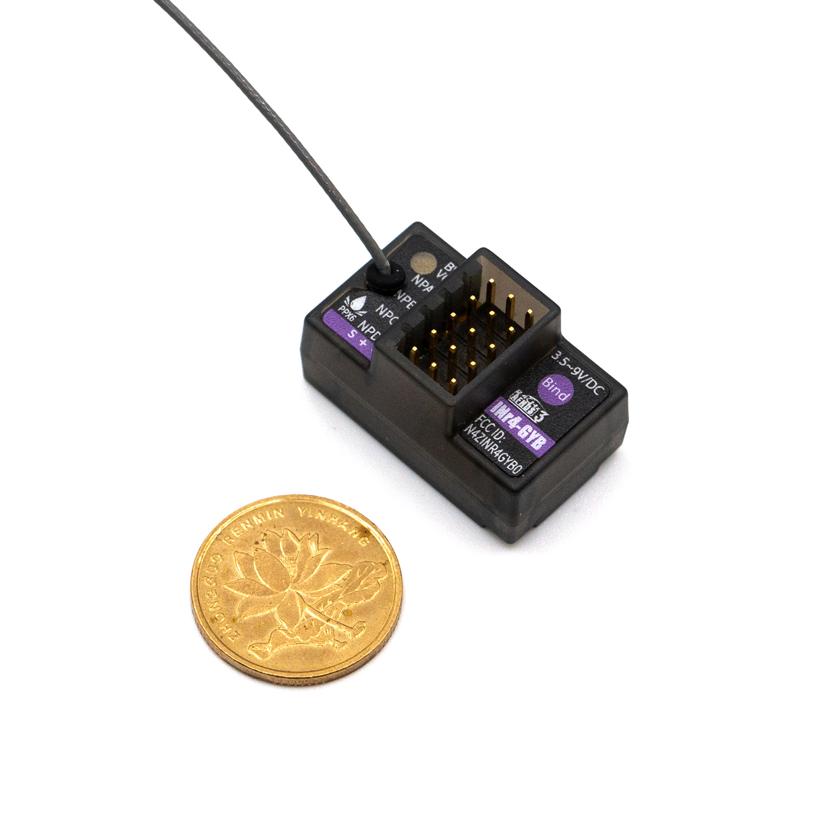 Flysky Remote Control Noble NB4 Gyro Receiver 4CH Fr Flysky NB4/ Noble ...