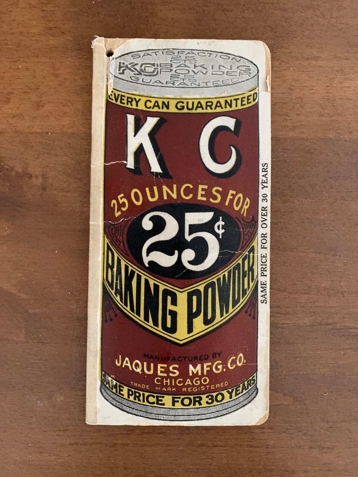 KC Baking Powder Notebook - Vintage Advertising | eBay