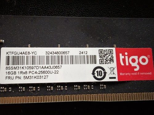 RAM 16GB DDR4 SDRAM 3200MHz Desktop PC Memory PC4-25600U DIMM | eBay UK