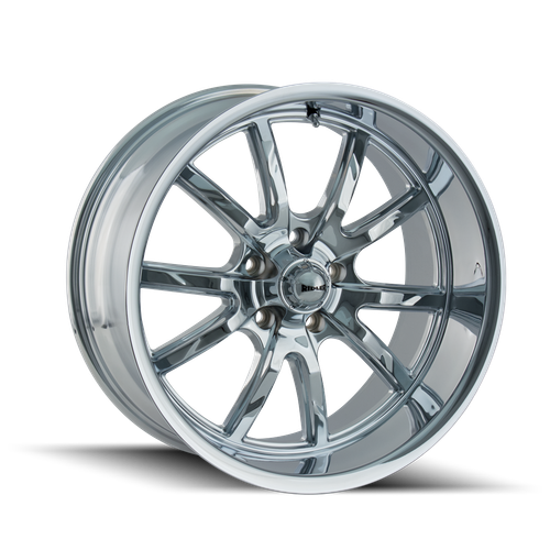 17x8 Ridler 650 Chrome Wheels 5x4.5 (0mm) Set of 4 | eBay