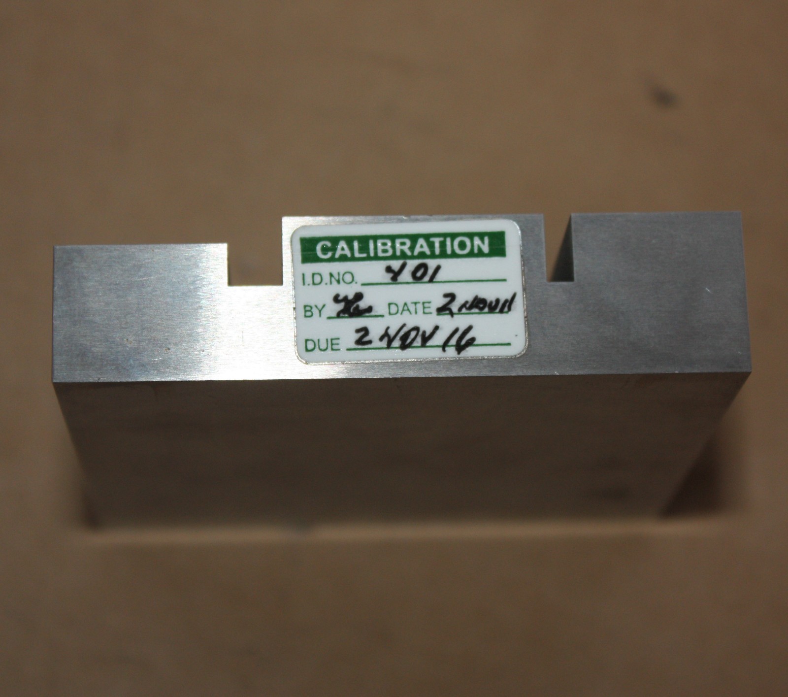 Origin Technologies Laser Gauge Gap Flush Calibration Block GFA-070-401 ...