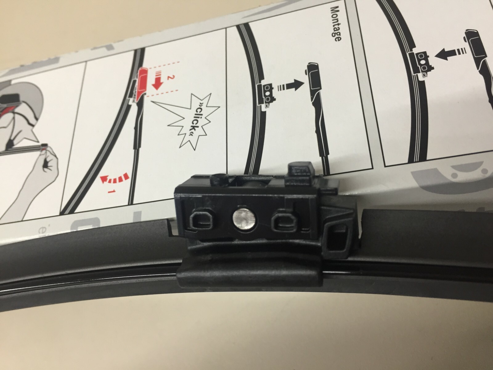 Original Mercedes Wischerblätter WET WIPER SYSTEM für Sprinter 907 /910 ...