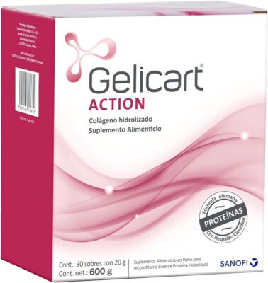 GELICART ACTION Hydrolized Collagen 600g 30c 20gr EA NEW FREE FAST USA ...