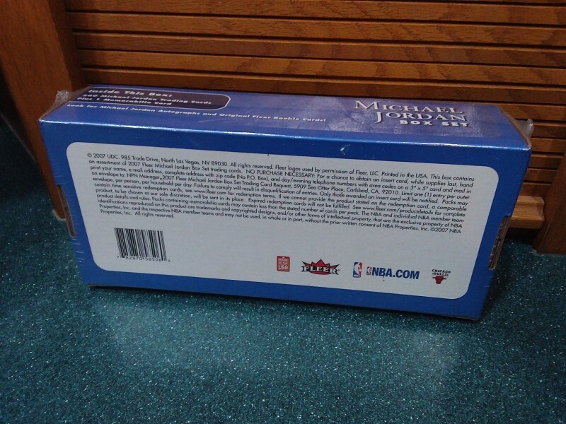 200 card FLEER 2007 Michael Jordan box set, MINT condition | eBay