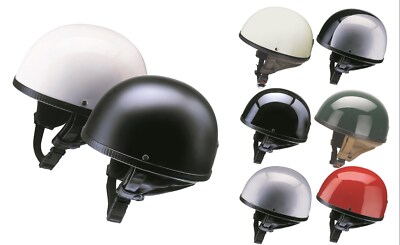 Redbike RB500 Half Shell Helmet Eggshell Vintage Classic Retro | eBay UK