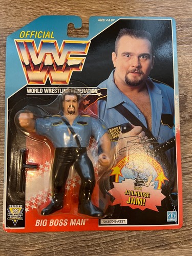 Vintage Hasbro WWF Big Boss Man Series 3 1991 MOC C-9+ | eBay