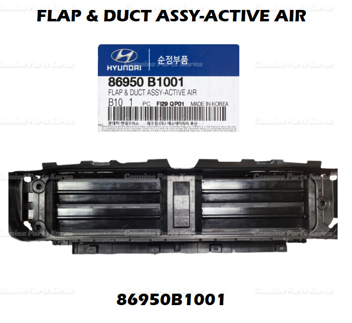 ⭐Genuine⭐ Air Shutter Flap Duct Deflector 86950B1001 for Hyundai ...