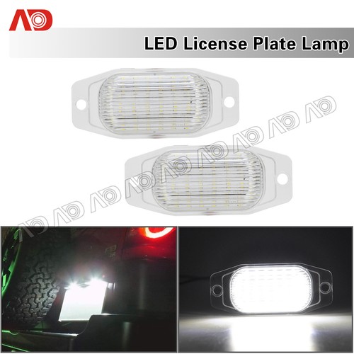 2X LED License Plate Light For Lexus LX450 Toyota FJ Cruiser Land ...