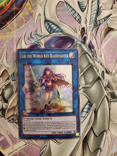 Lib the World Key Blademaster 1st Edition Ultra Rare [DUOV-EN023] | eBay