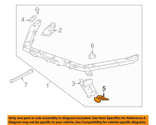 GM OEM 13-23 ATS Radiator Support Radiator Support-Fender Mtg Bkt ...