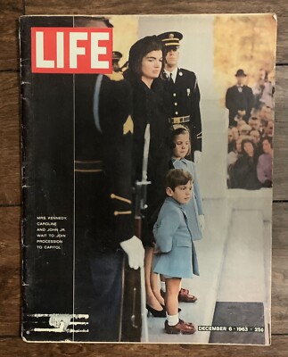 Life Magazine December 6, 1963 Procession to Capital Jackie Kennedy ...