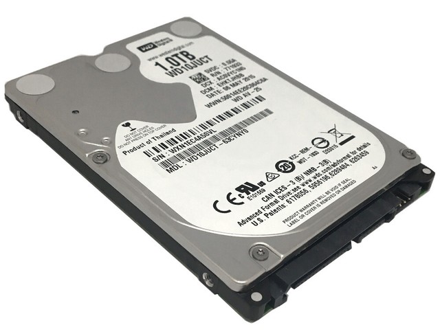 Western Digital AV-25 1000GB Internal 5400RPM 2.5" (WD10JUCT) HDD for ...