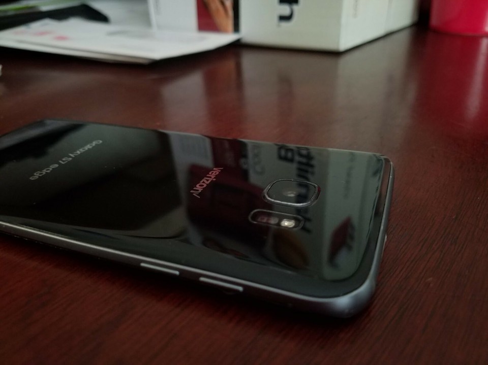 Samsung Galaxy S7 edge SM-G935V - 32GB - Black Onyx (Verizon ...