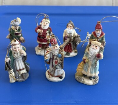 The International Santa Claus Collection Lot Of 7 Figurines VTG | eBay