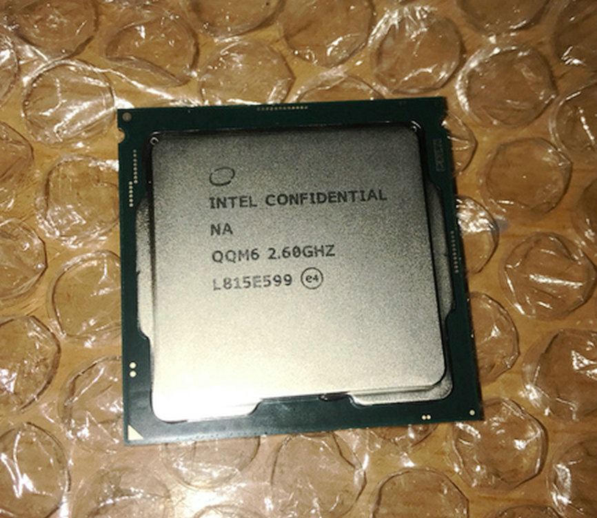 Intel Xeon e-2278g ES QQM6 2.6GHz 8-core 16mb LGA 1151 CPU processor ...