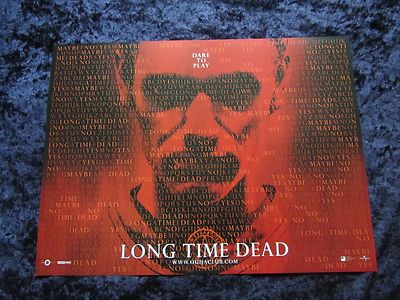 Long Time Dead movie poster - Horror (Poster a) | eBay