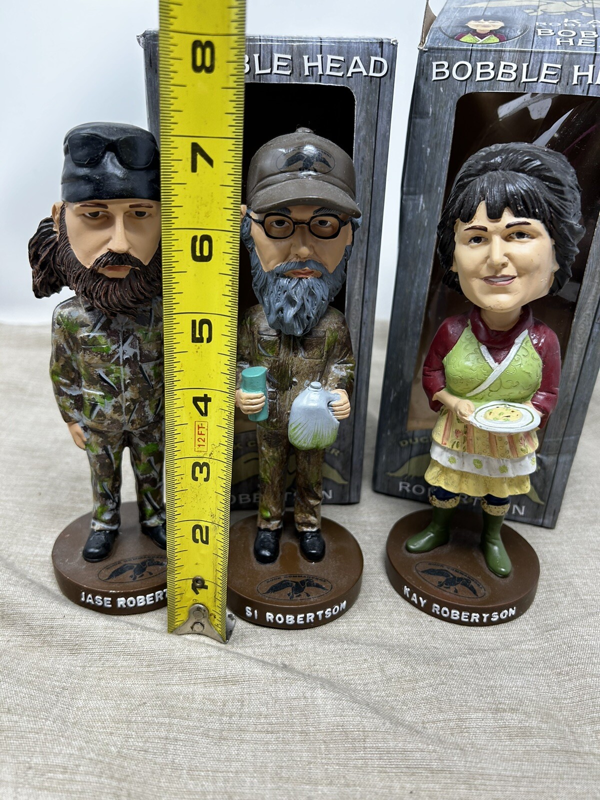 Duck Dynasty Duck Commander Jase Kay & Si Robertson Bobble Heads | eBay