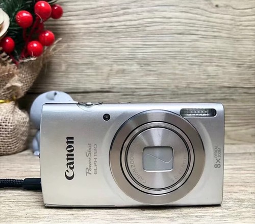 Canon PowerShot ELPH 180 20MP Digital Camera- Sliver 90% New | eBay