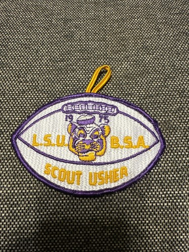 Boy Scout Patch Sports NCAA Istrouma Area Scout LSU Tigers 1975 | eBay