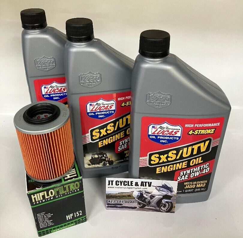 Can Am Bombardier Outlander Renegade DS Defender Commander Oil Change ...