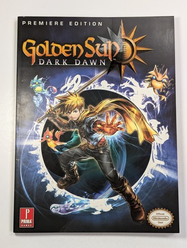 Golden Sun Dark Dawn strategy guide Nintendo DS | eBay