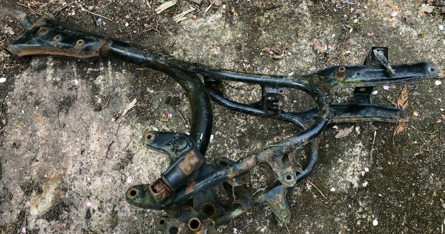 HONDA CX500 FRAME CX 500 A B FRAME CHASSIS | eBay