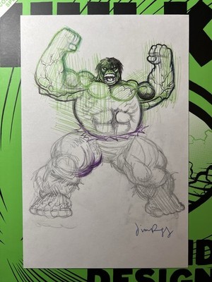 Jim Rugg - Hulk - Original Comic Art | eBay
