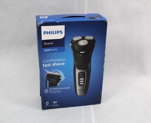 Philips 3000 Series Electric Cordless Shaver Men's Wet & Dry Razor New ...