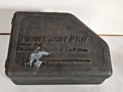 PowerShot Pro Heavy Duty Electric Staple and Nail Gun with Case | eBay