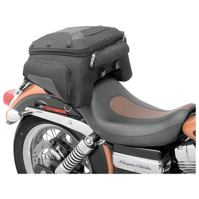 Saddlemen TS1450R Sport Tunnel Tail Bag Harley & Metric Touring | eBay