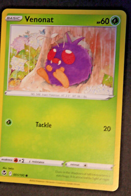 Pokémon CCG "Venonat" Card 001/195 | eBay