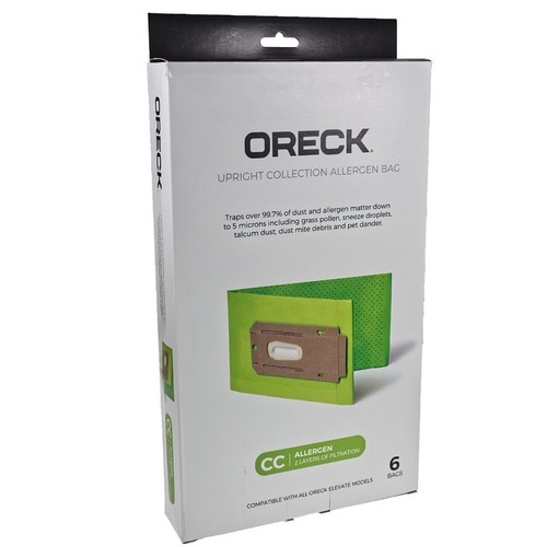 6 ORECK TYPE CC AK1CC6A Replaces CCPK8DW VACUUM CLEANER DUST CELOC BAGS ...