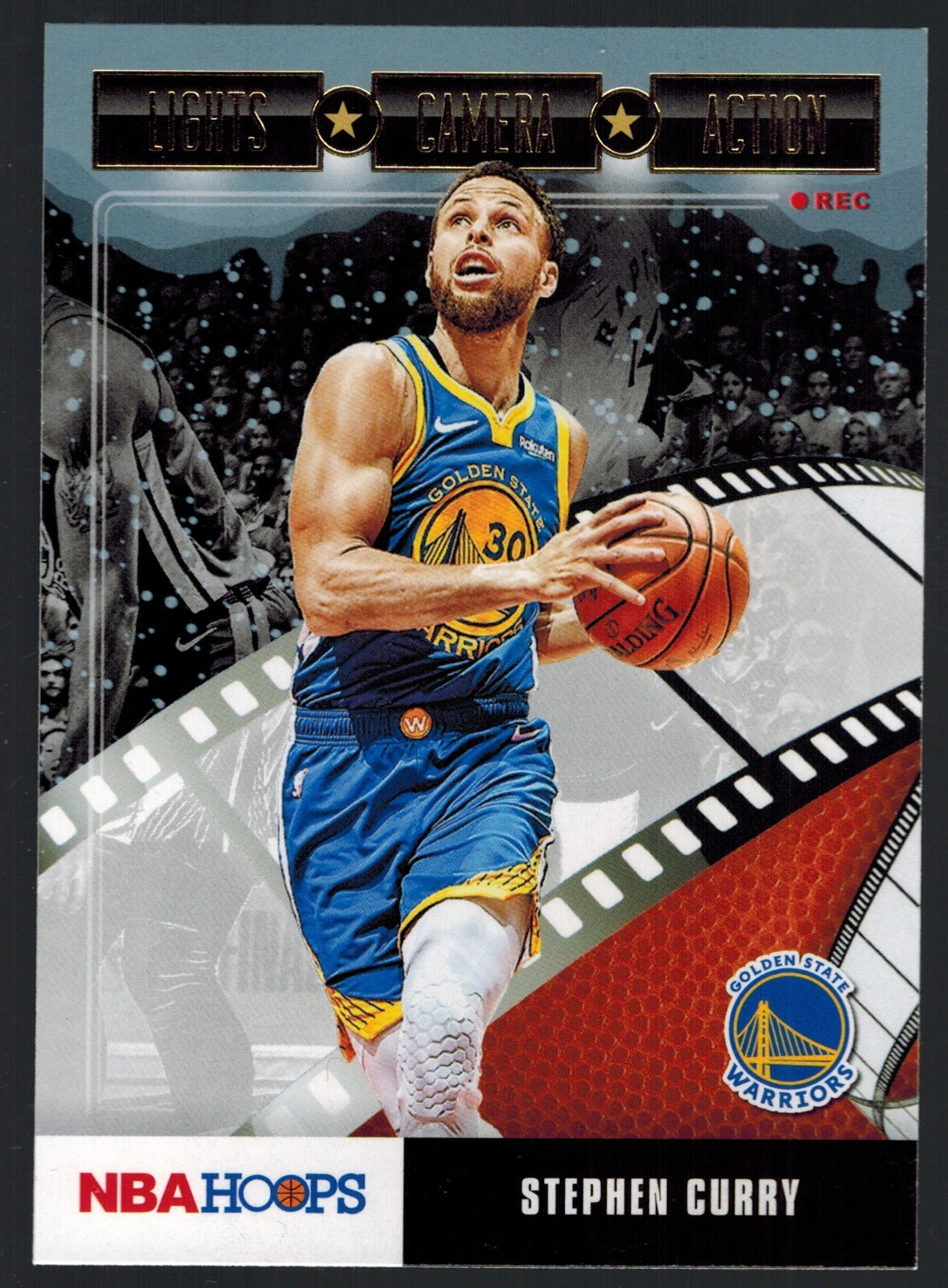 STEPHEN "STEPH" CURRY 2019-20 NBA Hoops LIGHTS CAMERA ACTION #2 WINTER ...