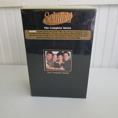 Seinfeld The Complete Series Box Set DVD 2007 33-Disc Set New Factory ...