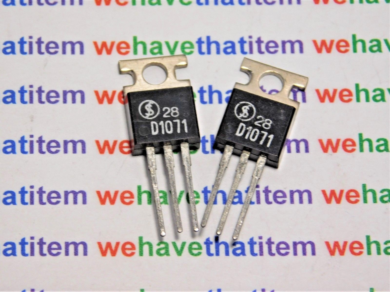 2SD1071 / TRANSISTOR / 2 PIECES (qzty) | eBay