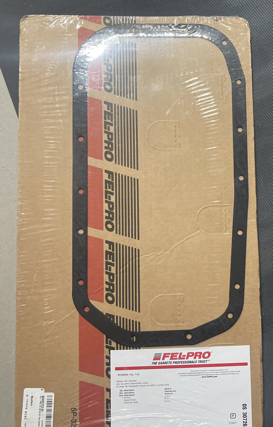 OS 30726 Fel-Pro Engine Oil Pan Gasket FelPro OS30726 | eBay