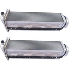 Pair Intercoolers For Audi A4 A6 A8 Q5 Q7 S4 S5 V6 3.0L 4.2L GAS DOHC ...