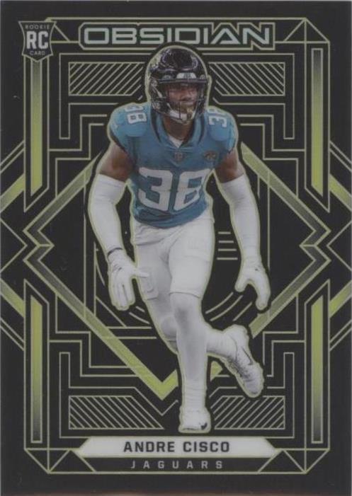 2021 Panini Obsidian - Rookies Andre Cisco #189 Electric Etch Yellow ...