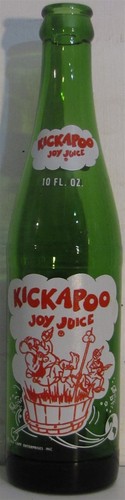 Kickapoo Joy Juice (White Label) ACL Soda Bottle 10oz. 1965 | eBay