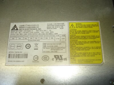 HP 719795-003 DELTA ELECTRONICS DPS-700AB-1 A 700W POWER SUPPLY | eBay