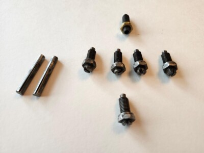 Atlas 10" Metal Lathe Carriage Saddle & Compound Rest Gib Screws and ...