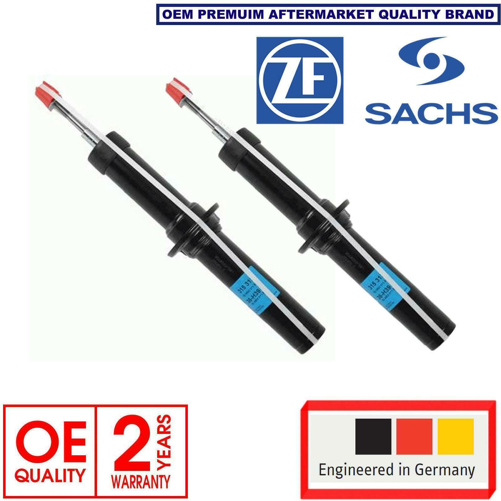 for BMW X5 X6 E70 E71 E72 FRONT AXLE SHOCKERS SHOCK ABSORBERS SET NEW ...
