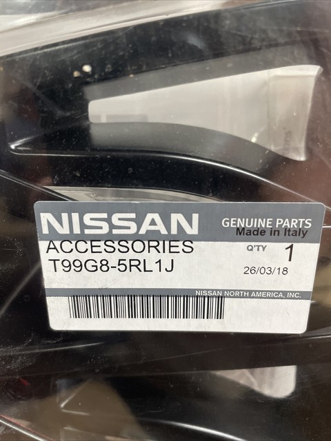 Genuine Nissan Black Wheel Inserts Color Studio T99g8-5rl1j for sale ...