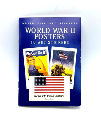WORLD WAR II POSTERS : 16 ART STICKERS - Dover Fine Art Stickers | eBay