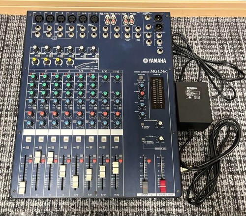 YAMAHA MG124C, 12-channel Mixing Console [Operation Tested] Analog ...