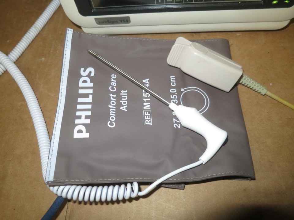 PHILIPS SureSigns VS4 Patient Monitor Nellcor SpO2 NIBP Temp | eBay
