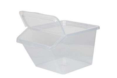 Aufbewahrungsbox Kunststoffbox Lagerbox Sortierbox mit Deckel stapelbar ...