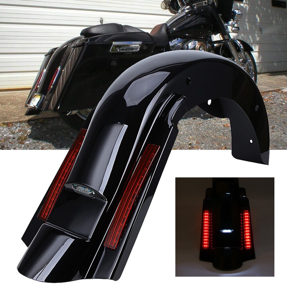 4" Stretched Extended CVO Rear Fender For Harley Touring Electra Glide ...