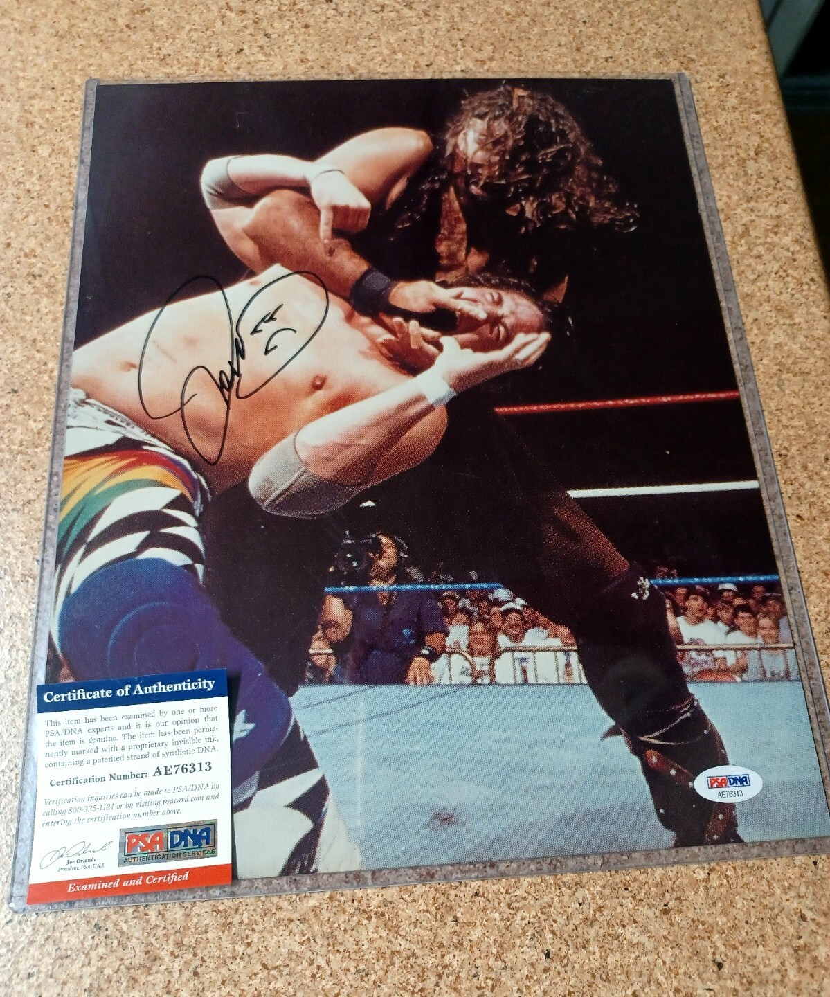 Mick Foley Autographed Memorabilia | Signed Photo, Jersey, Collectibles ...